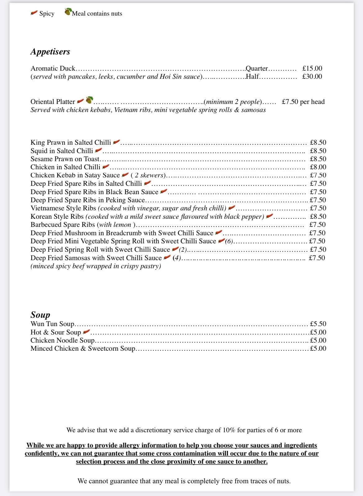 Menu at Midnight Haunt restaurant, Moira