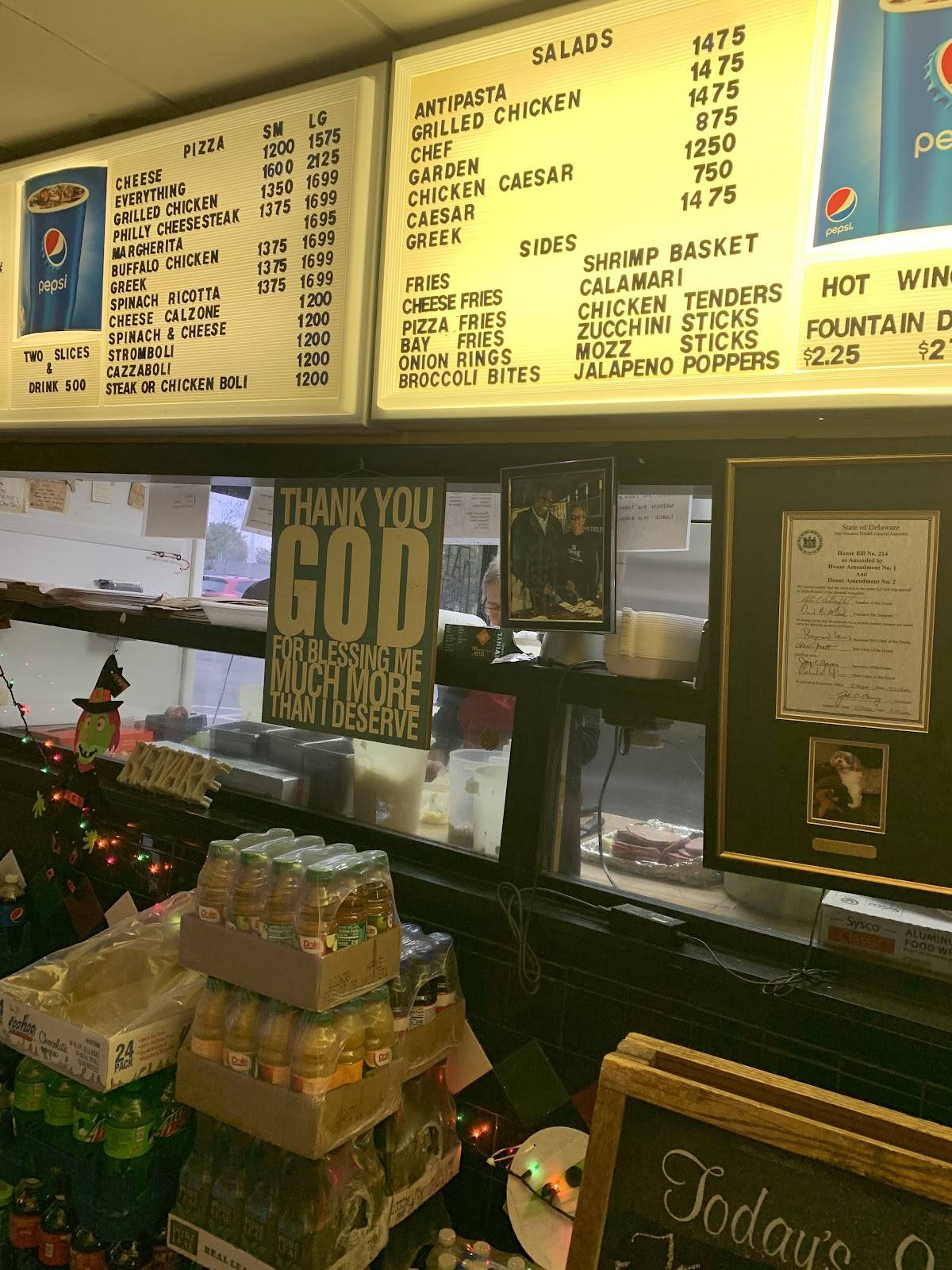 Menu at Al Casapulla's Subs & Steaks pizzeria, Millville