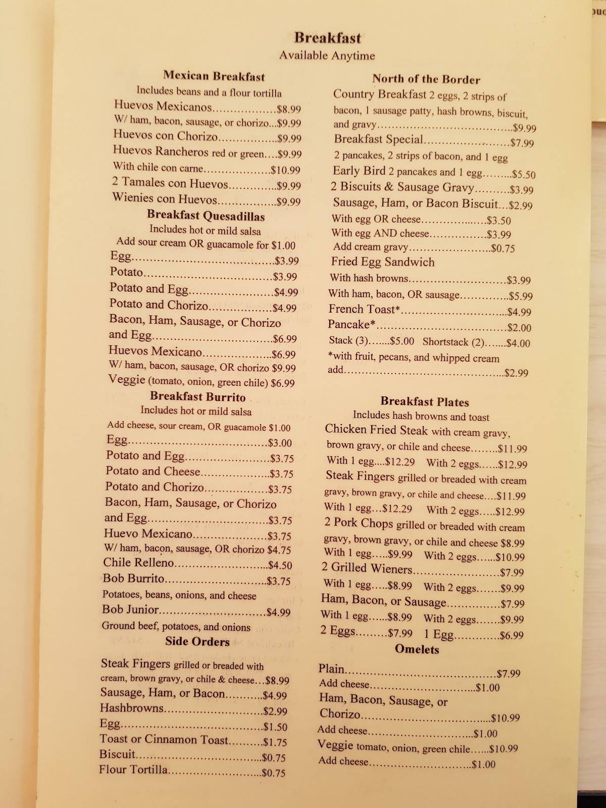 Menu at Moongate Cafe, Las Cruces, Bataan Mem W