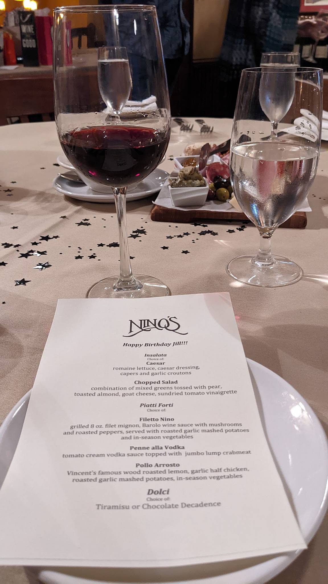 Menu at Nino's restaurant, Houston, W Dallas St Unit #1