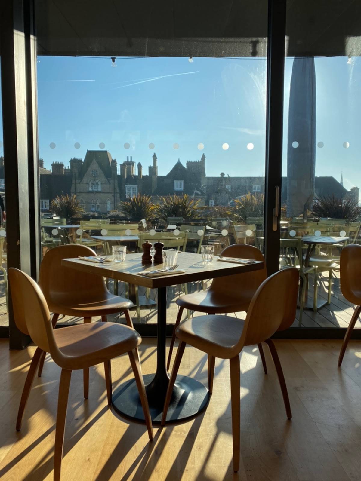Carta de Ashmolean Rooftop Restaurant, Oxford