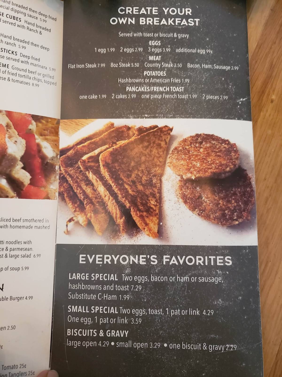 Menu at Park-Et Restaurant, Perryville