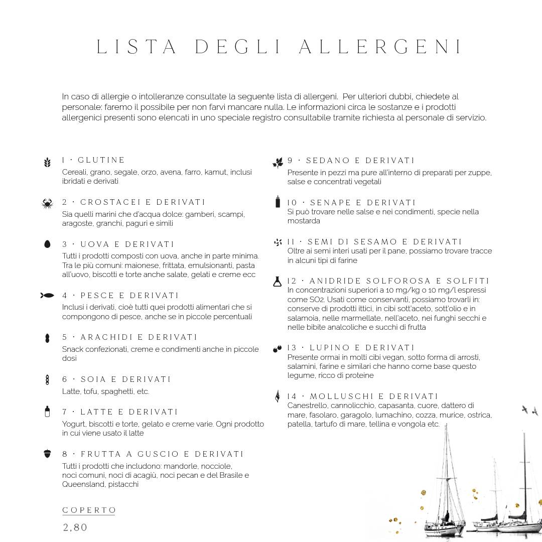 Menu da Ristorante Pizzeria Al Faro, Pergine Valsugana, Via Valsugana