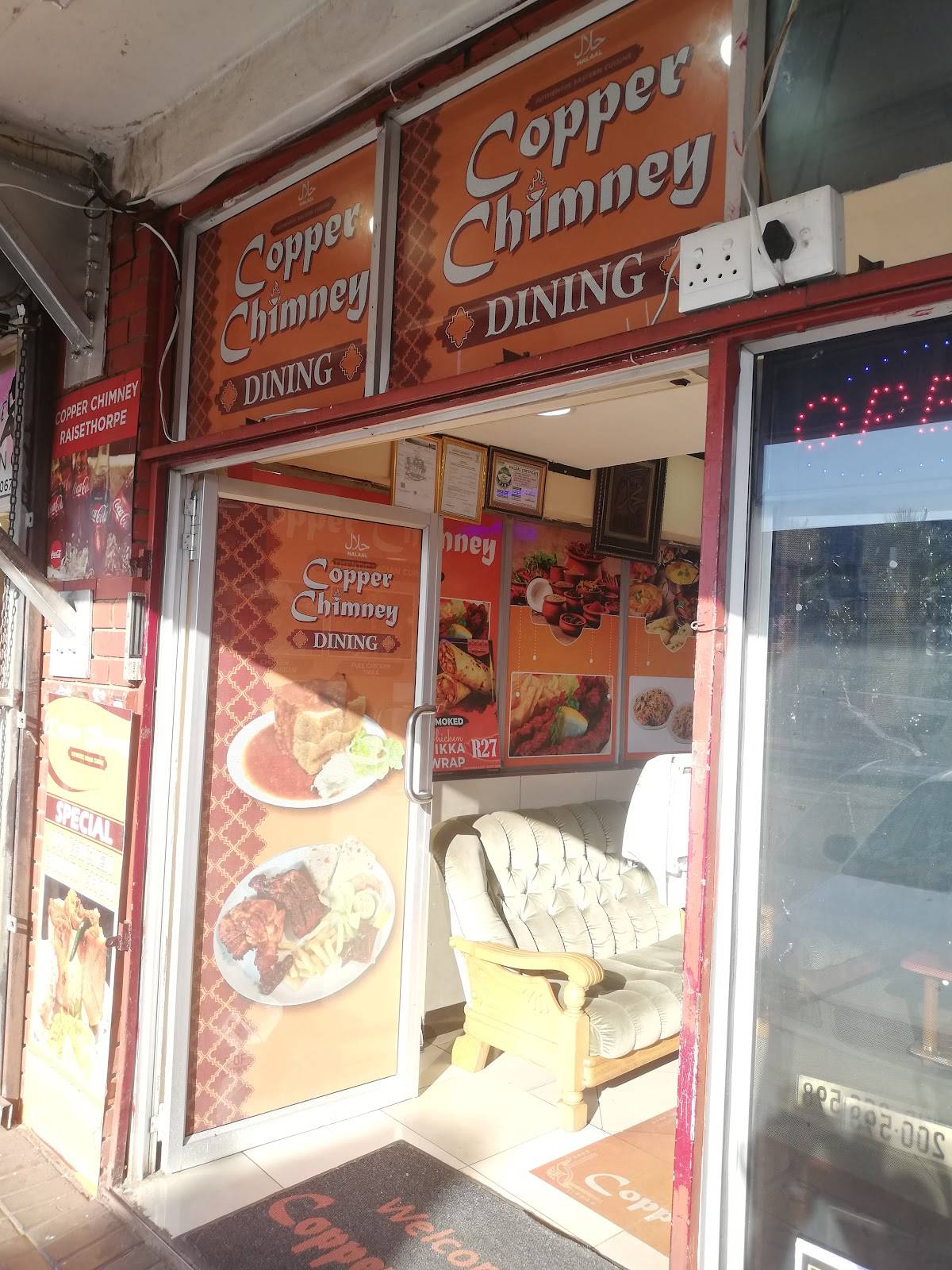 Menu at Copper Chimney pmb restaurant, Pietermaritzburg, 562 Dr Chota ...