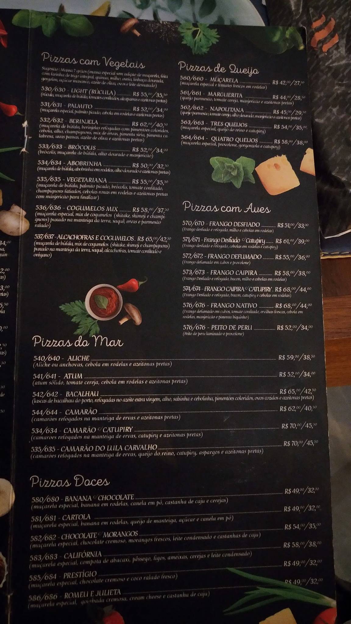 Menu em Pimenta Nativa Forneria restaurante, João Pessoa, Av. Fernando ...
