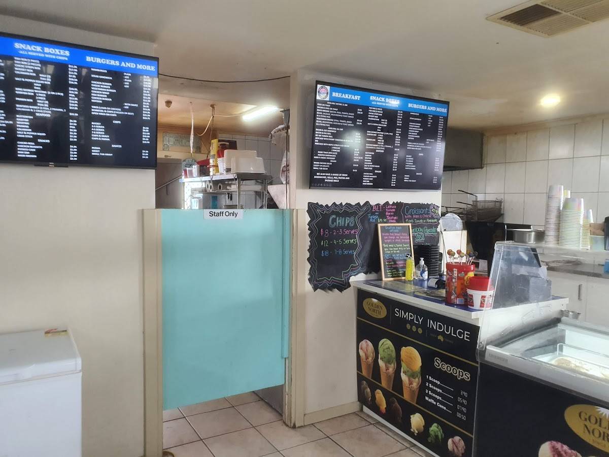 Menu at Port Hughes Tavern restaurant, Port Hughes