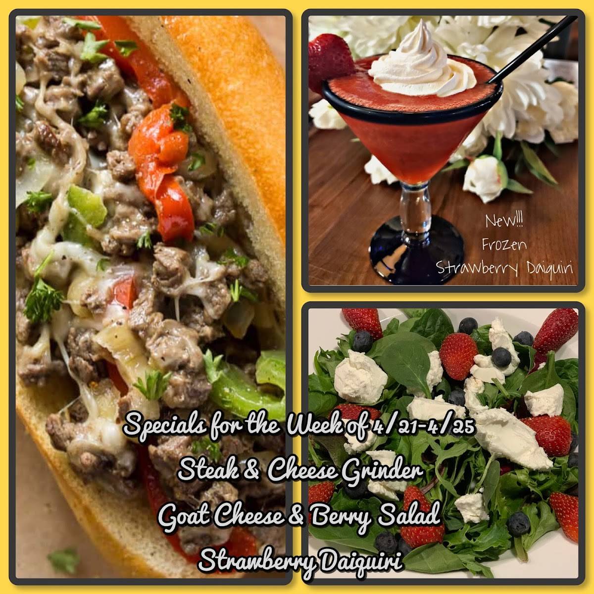 Menu at Main Street Bar & Grille, Greenfield