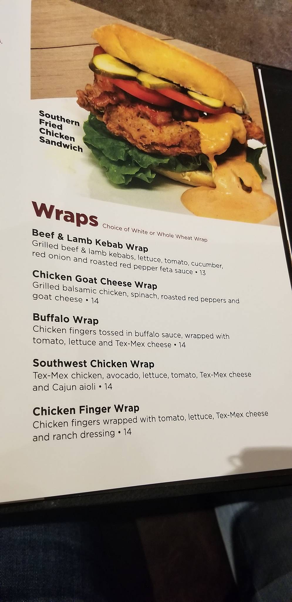 Menu at One Eyed Jack Pub & Grill, Oshawa