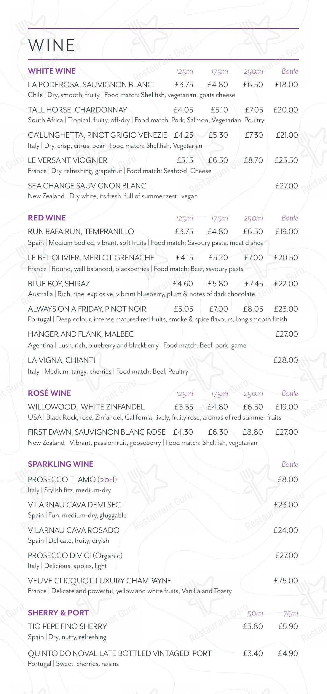 Menu at The Lorne Dunoon pub & bar, Dunoon
