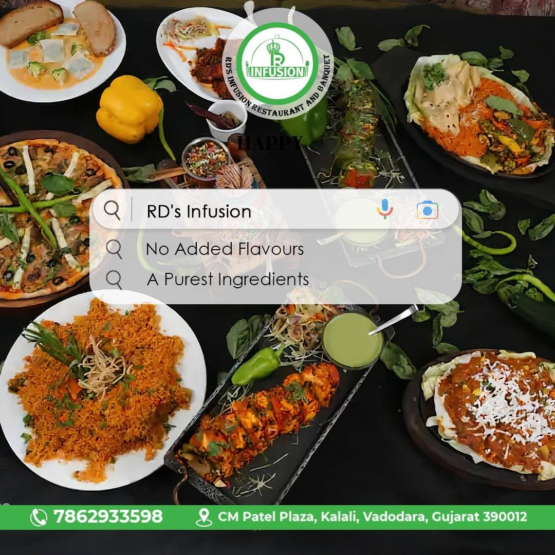 Menu at RD'S Infusion Global Veg Kitchen Fine Dining Restaurant, Vadodara