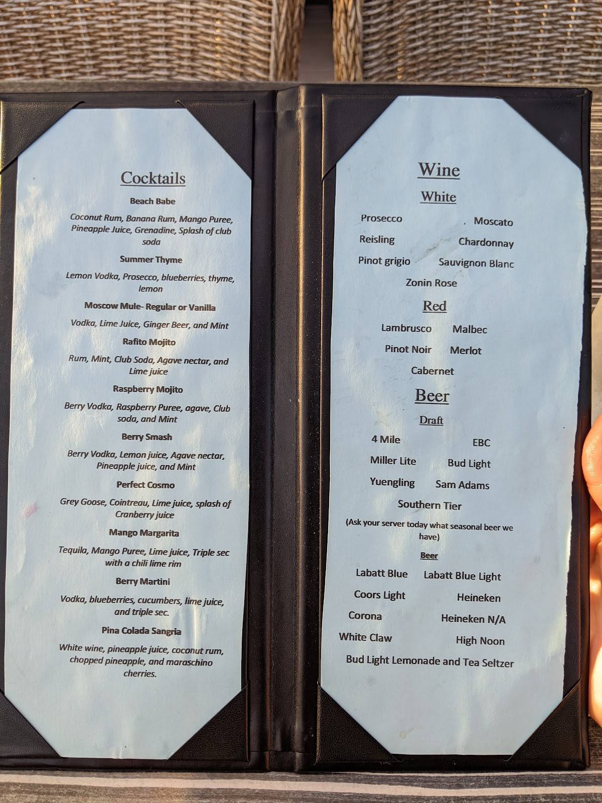 Menu at Rafi's Kitchen restaurant, Olean