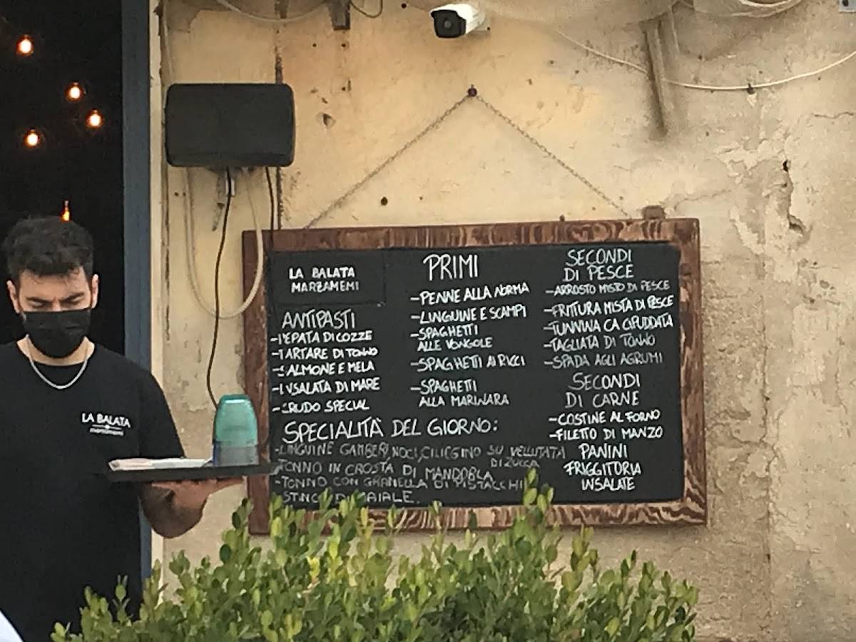 Menu da Antica Tonnara CHIUSA! ristorante, Marzamemi, Largo Balata