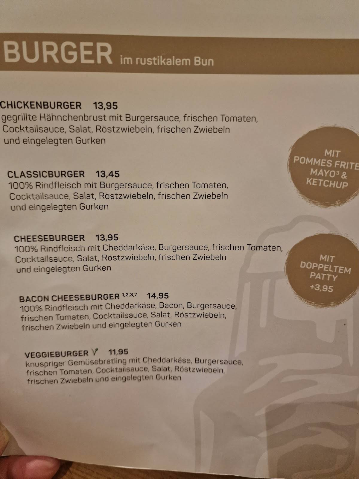 Speisekarte von Bitburger Wirtshaus restaurant, Bochum