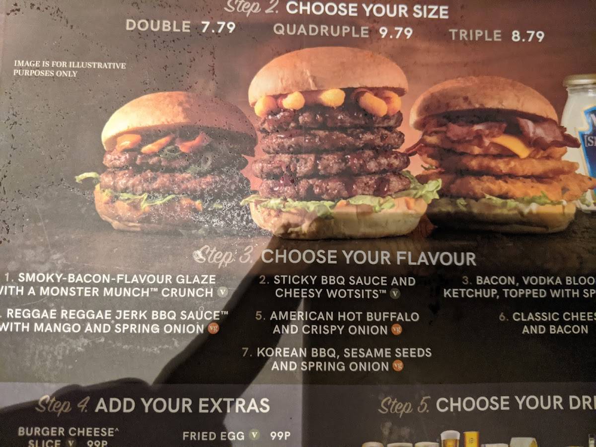 Menu at The Brasshouse restaurant, Birmingham