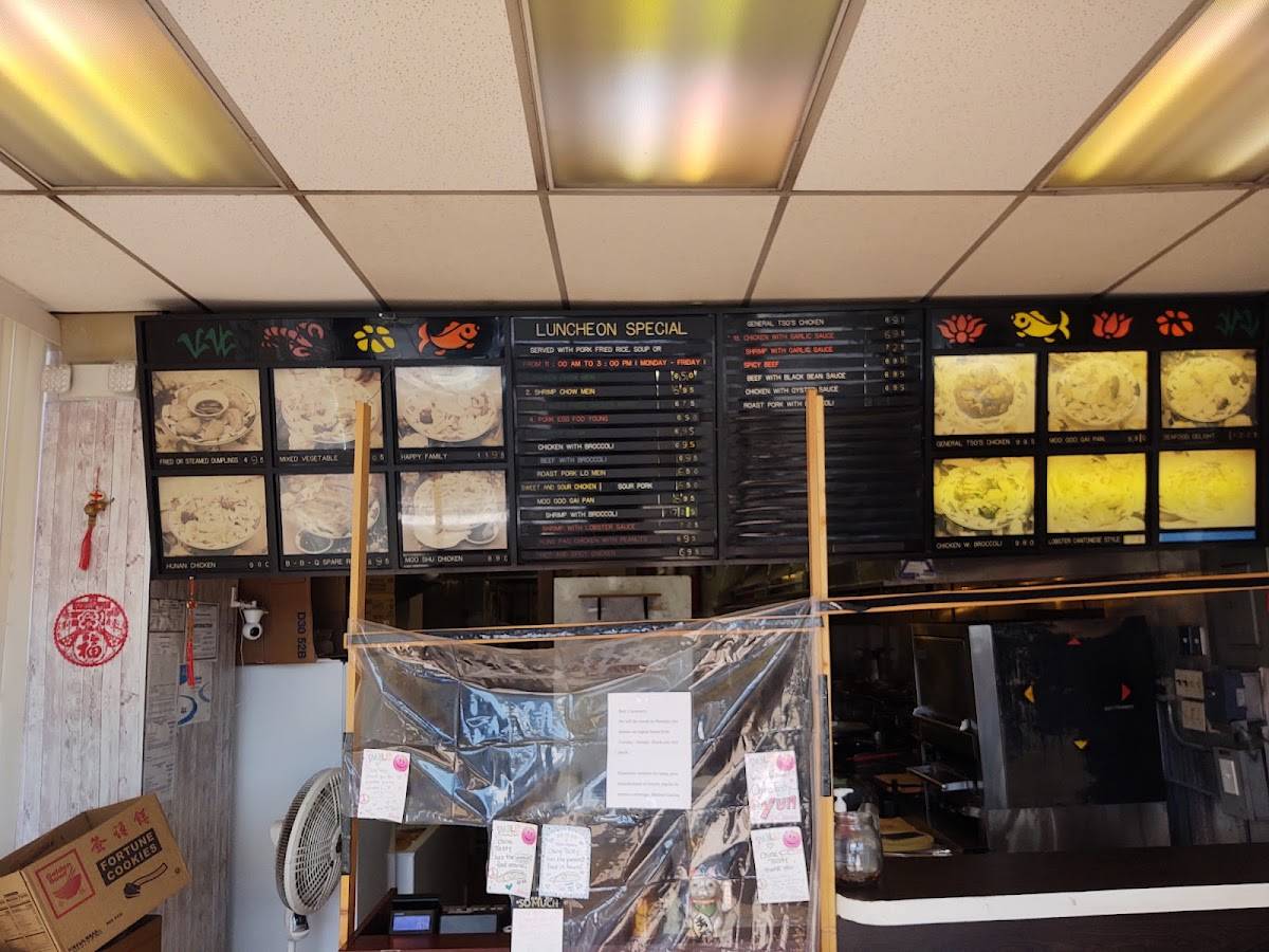 Menu at China Tasty restaurant, Roselle Park