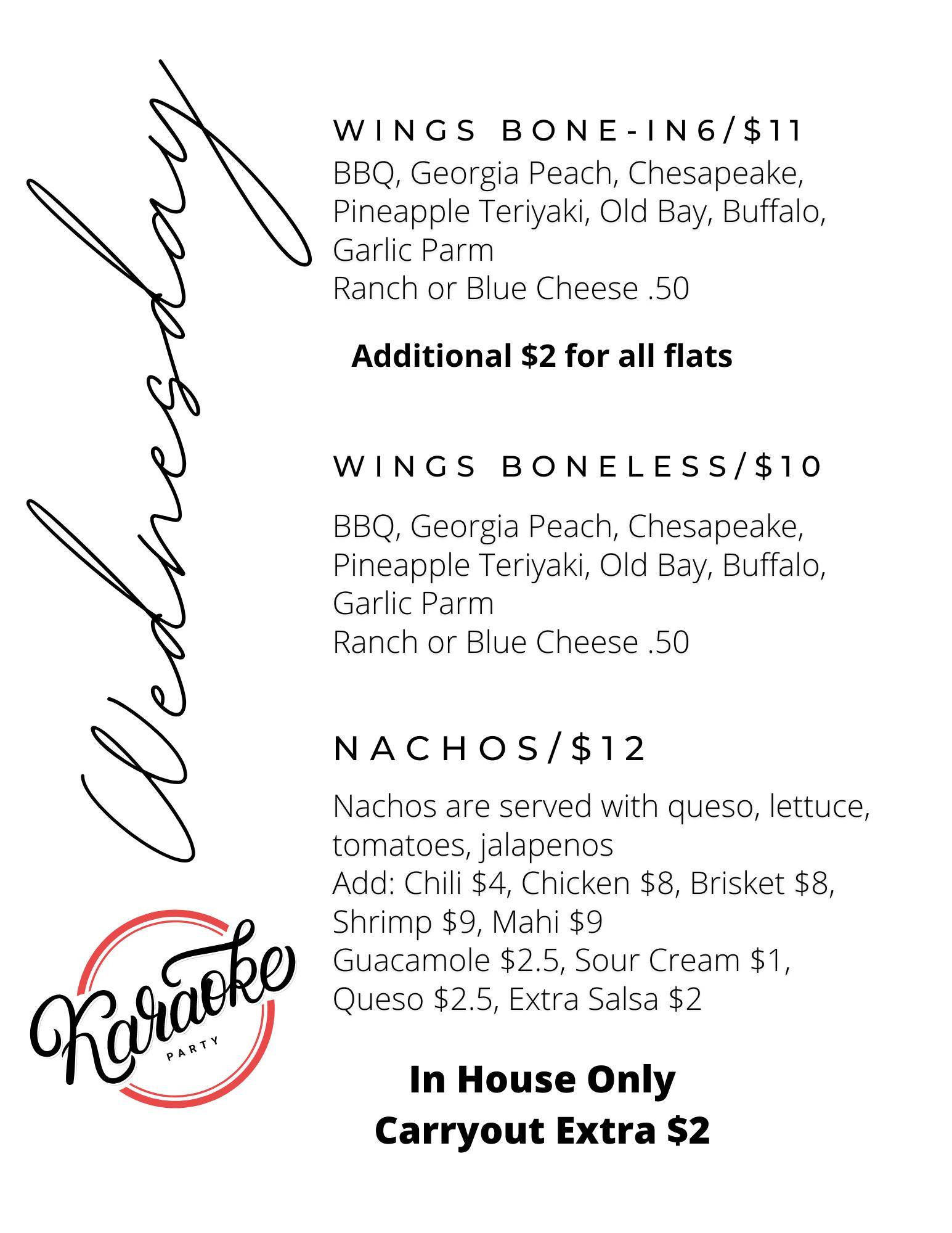 Menu at Crab Barn Restaurant and Lounge, Long Neck, Long Neck Rd