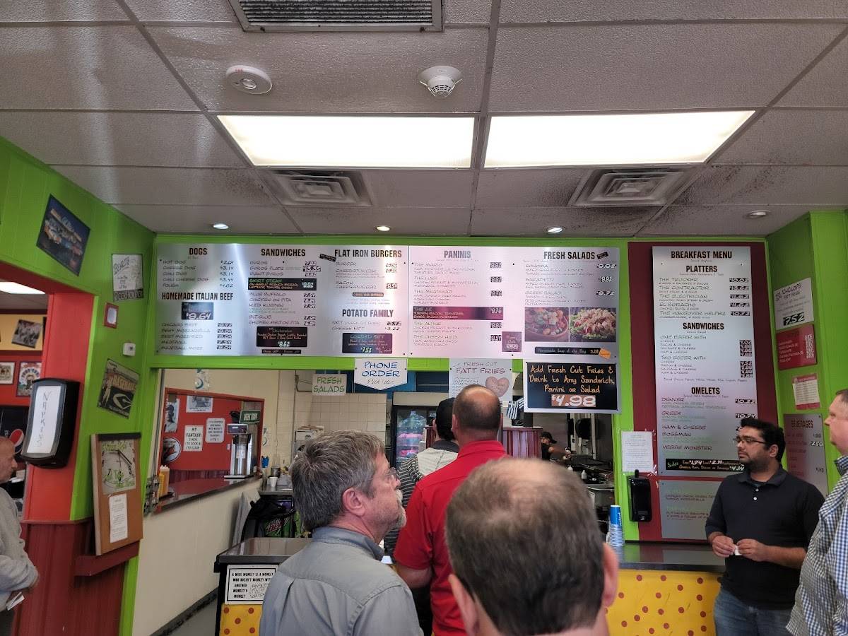 Menu at Fatt Mustard Cafe, Elk Grove Village