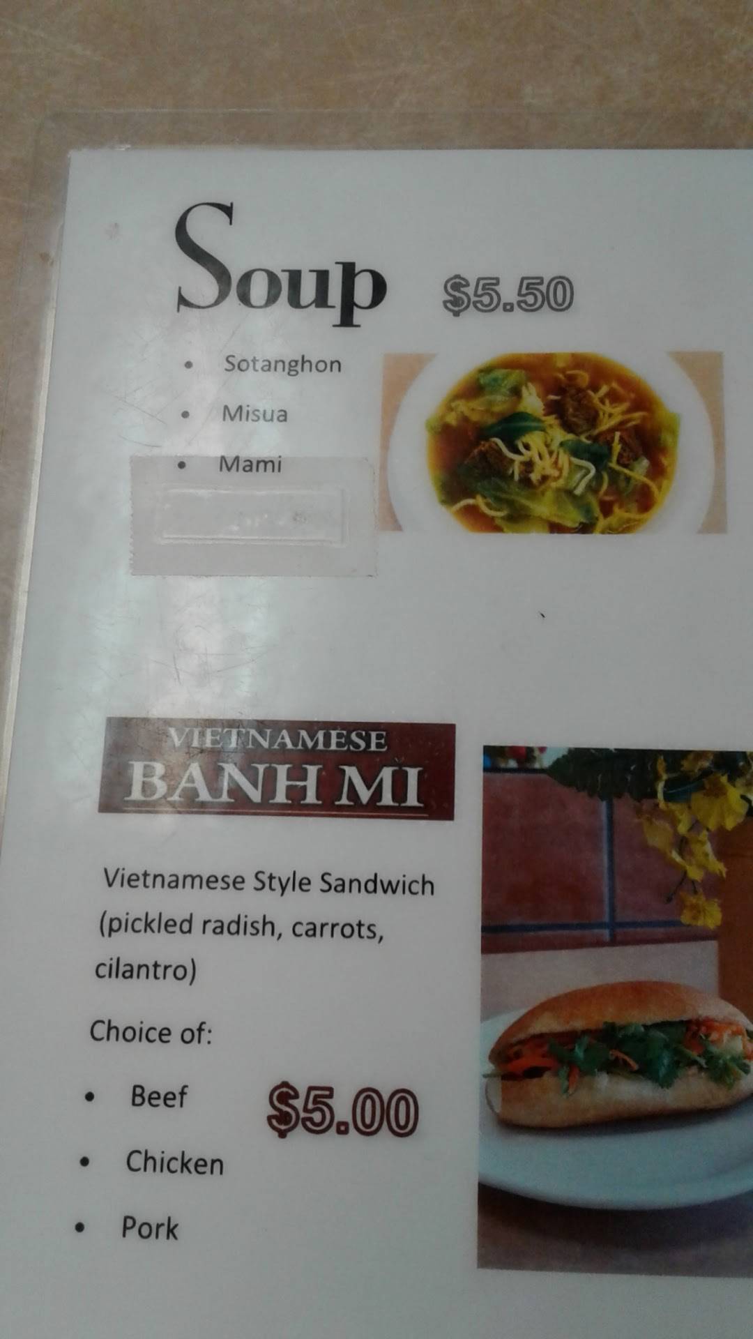 Menu at Ihaw Ihaw Restaurant, Vallejo
