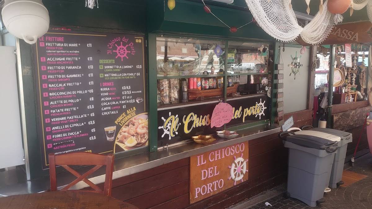 Menu da Il Chiosco del Porto ristorante, Livorno