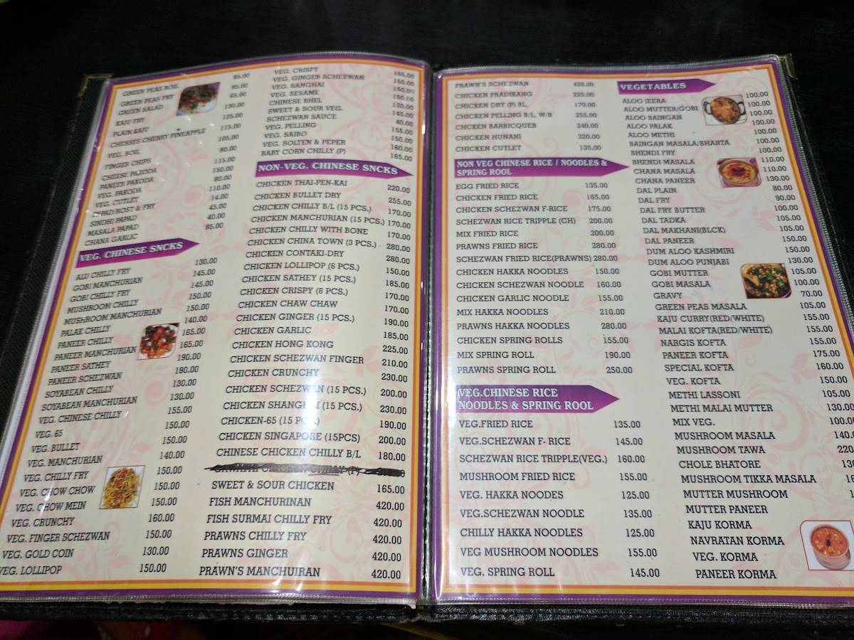 Menu at Kaka Ka Dhaba, Nashik, Pragati Market