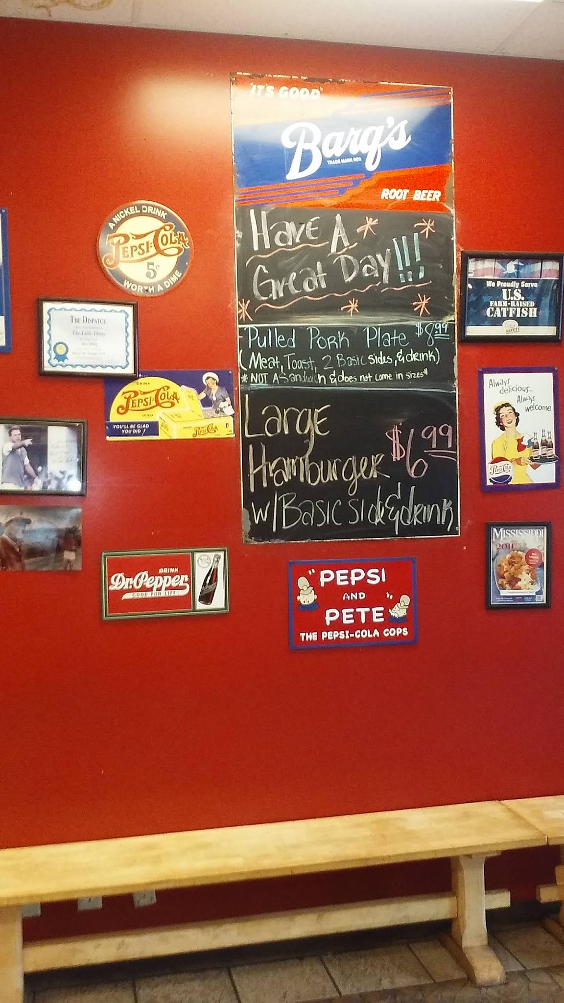 Menu at Little Dooey of East Columbus restaurant, Columbus