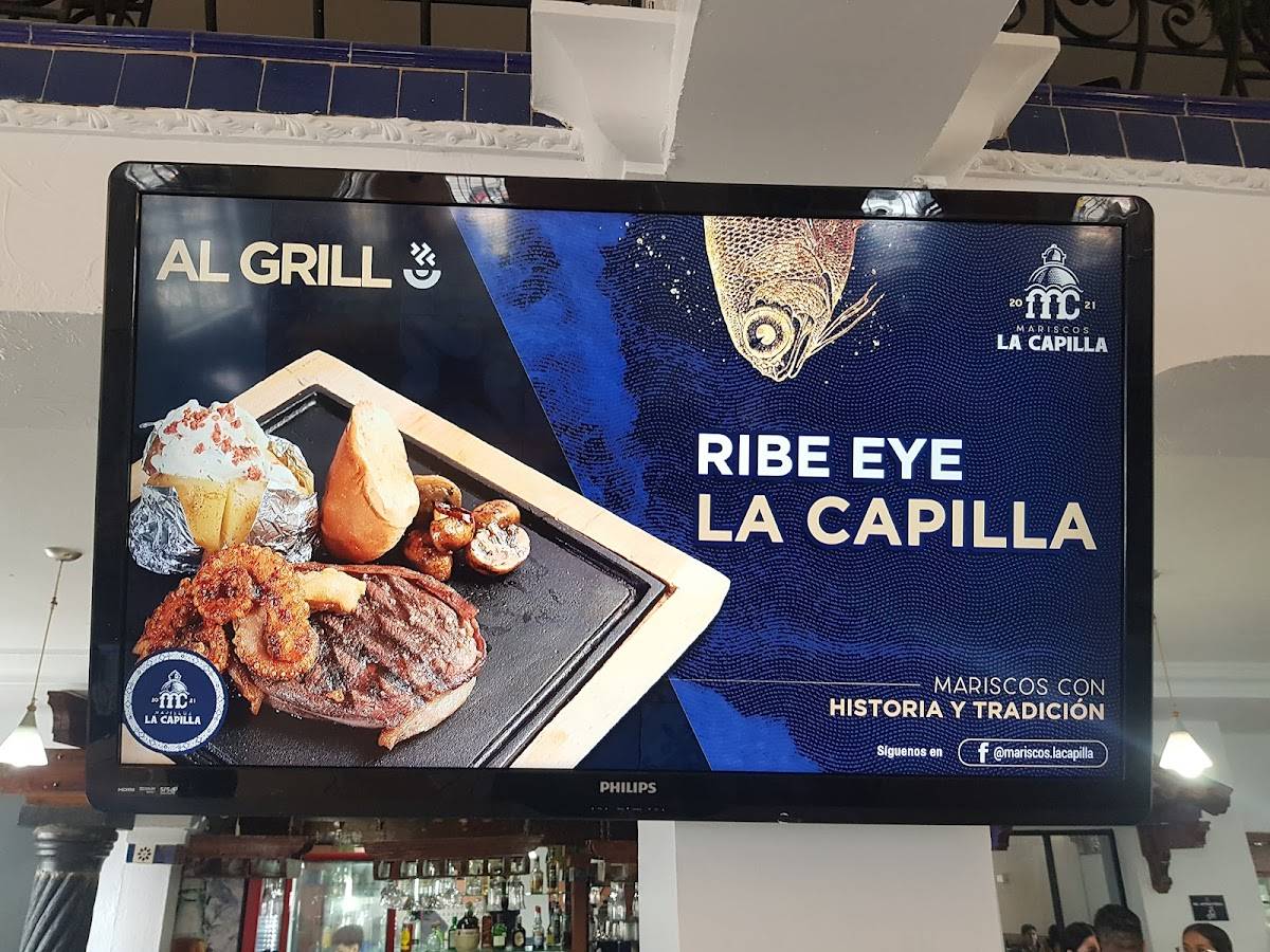 Carta del restaurante Mariscos La Capilla, Ciudad Juarez, Av. Ejército ...