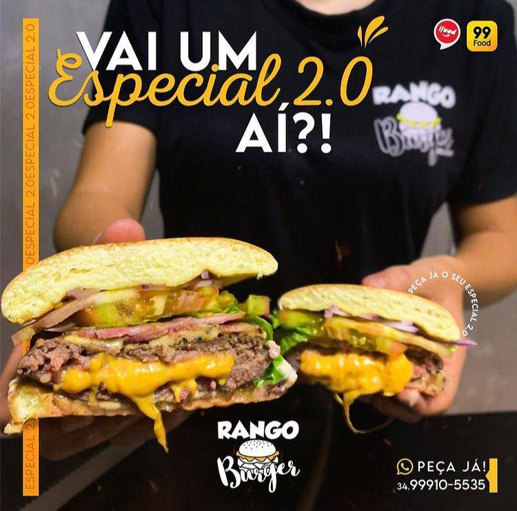 Menu em Rango Burger restaurante, Patos de Minas