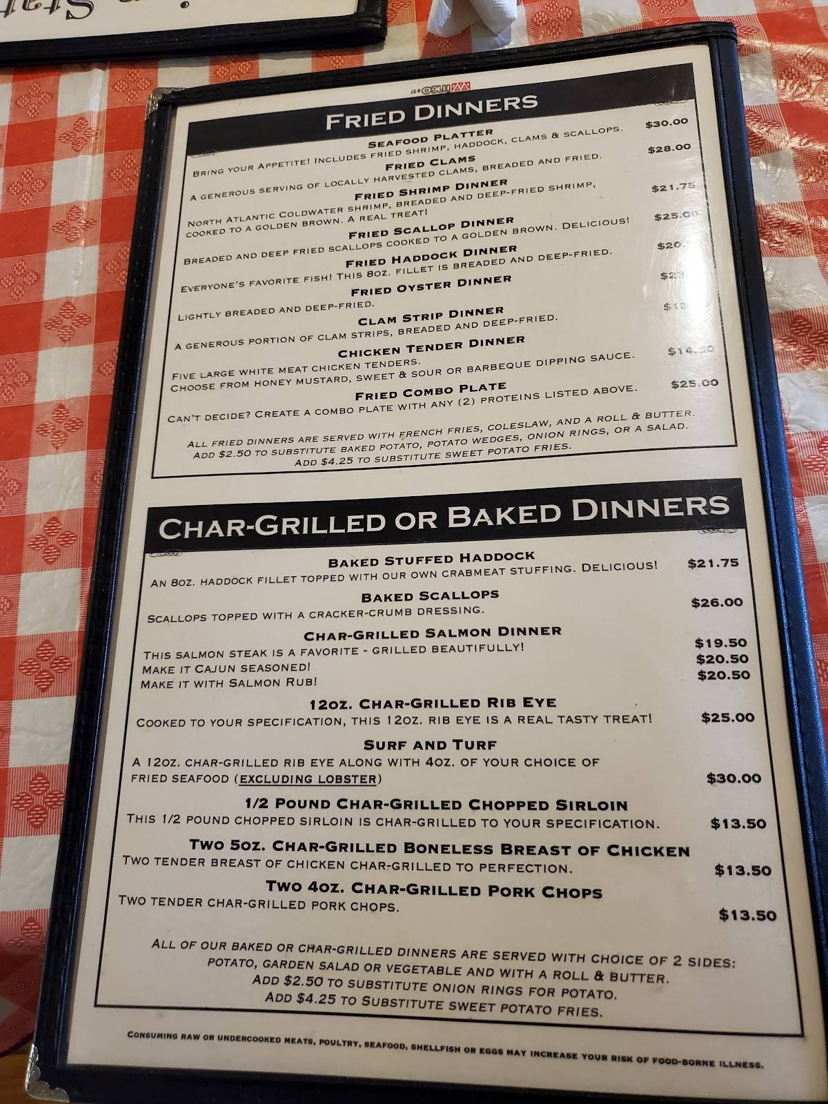 Menu at Reunion Station restaurant, Damariscotta, 23 Center St