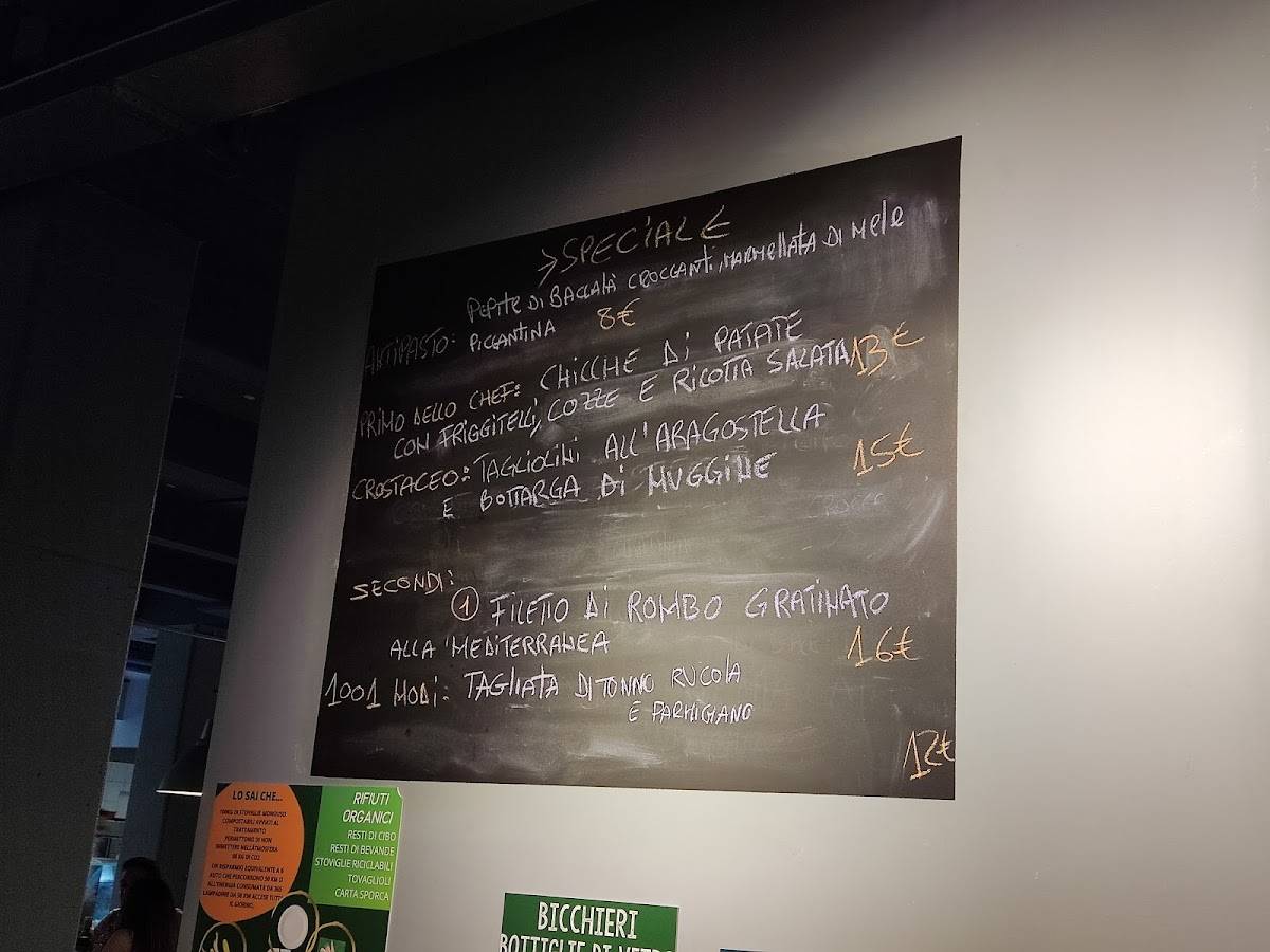 Menu da La Pescheria da Claudio e Giuliano ristorante, Rho