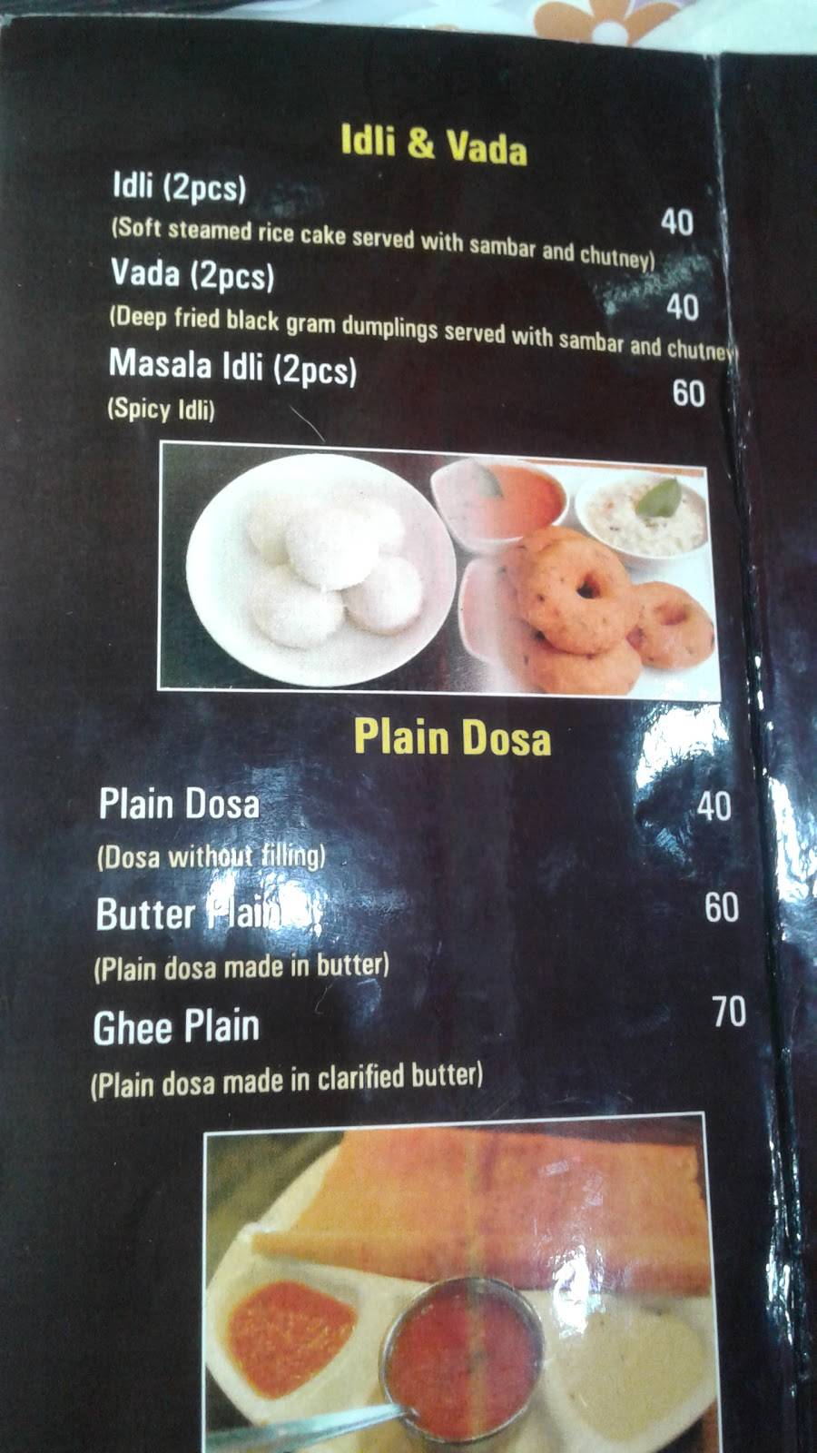 Menu at Shri Balaji Restaurant, Rishikesh