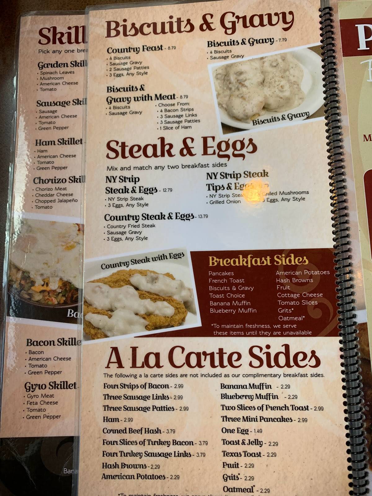 Menu at Round the Clock Schererville restaurant, Schererville
