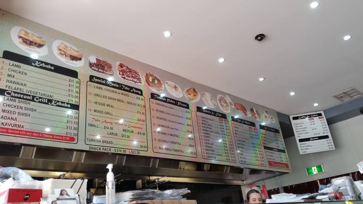 Menu at Roxy Kebab Deer Park fast food, Deer Park
