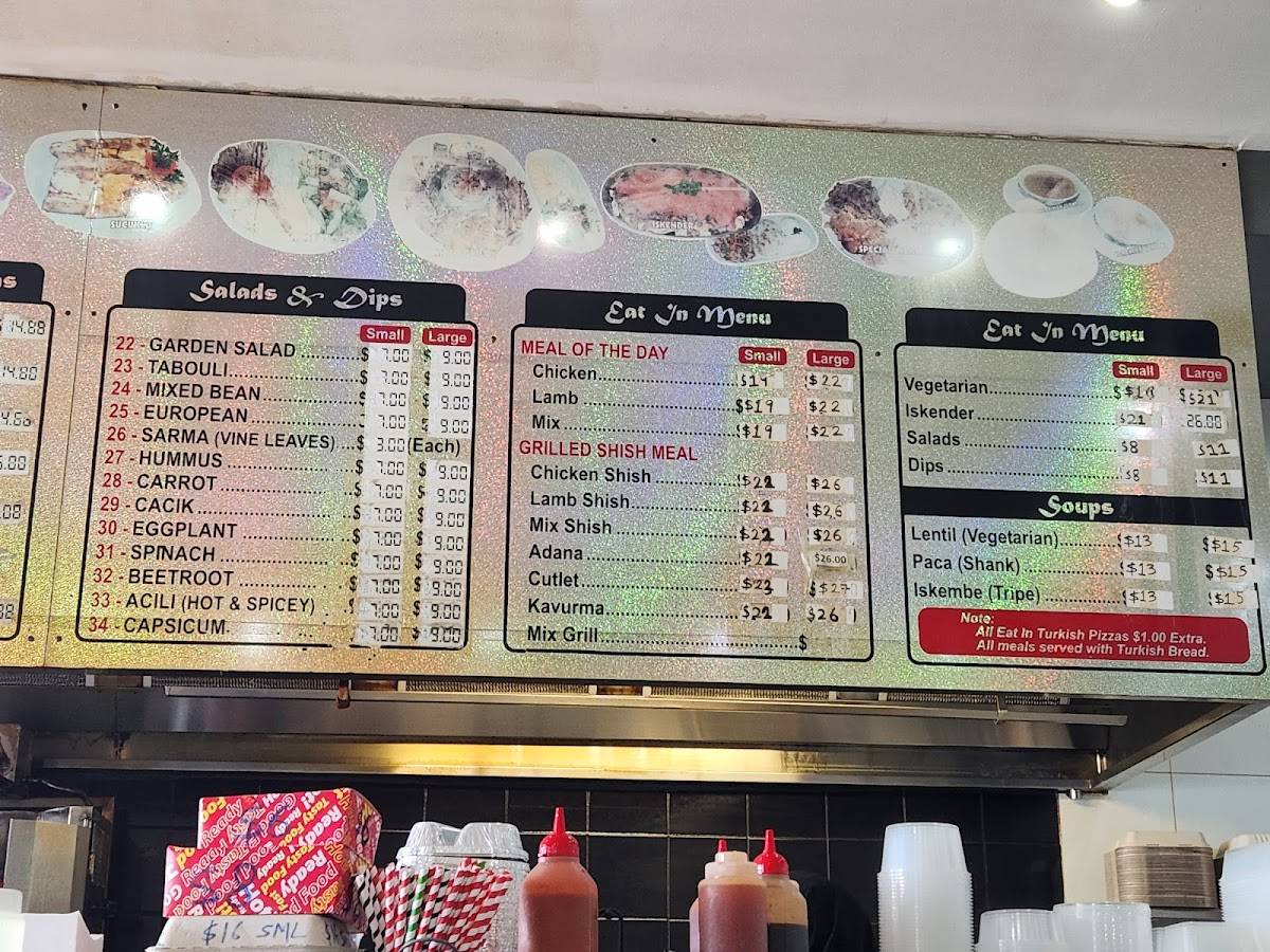 Menu at Roxy Kebab Deer Park fast food, Deer Park