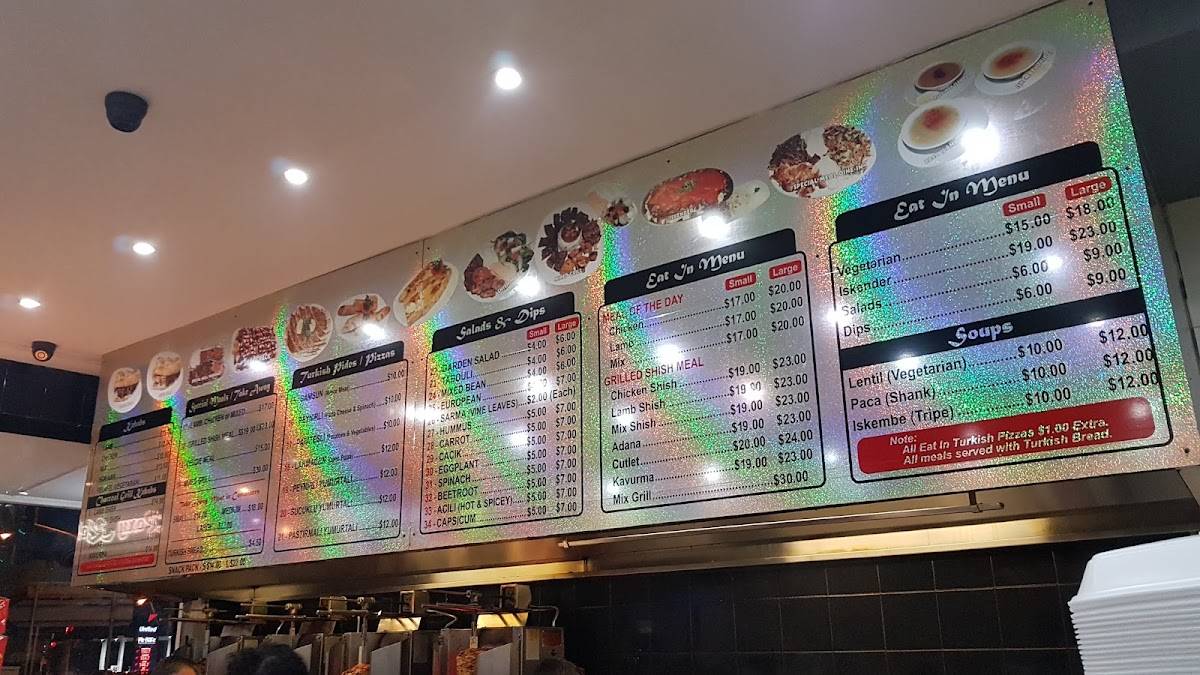 Menu at Roxy Kebab Deer Park fast food, Deer Park