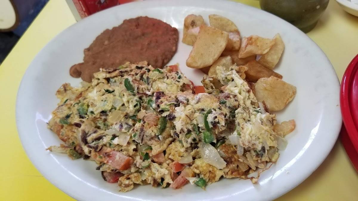 Menu at Tejas Cafe, San Antonio, O'Connor Rd