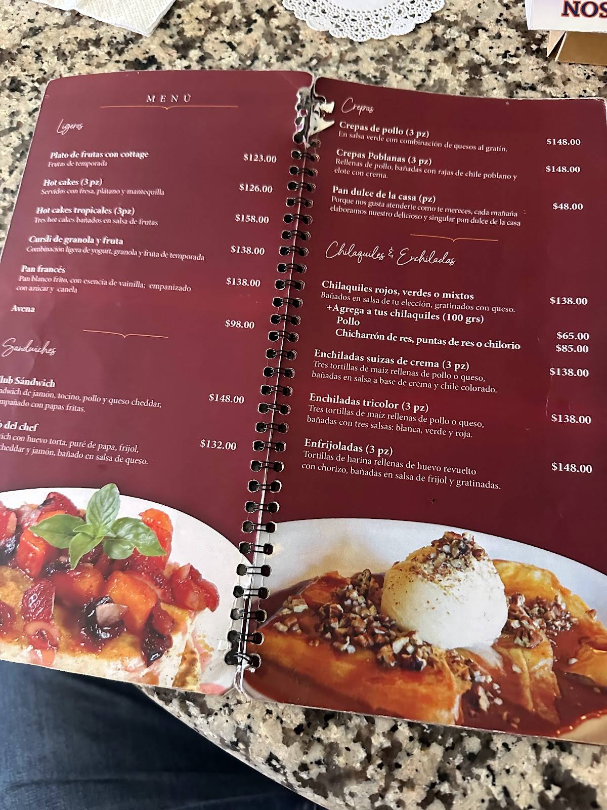 Carta del restaurante Santos Grill Centenario, Hermosillo, Santos Grill