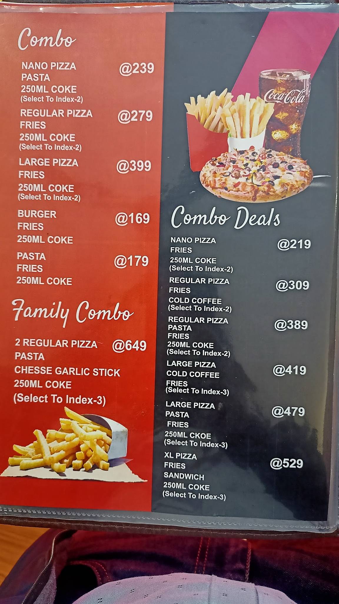 Menu at Laziz Pizza, Sardarshahar