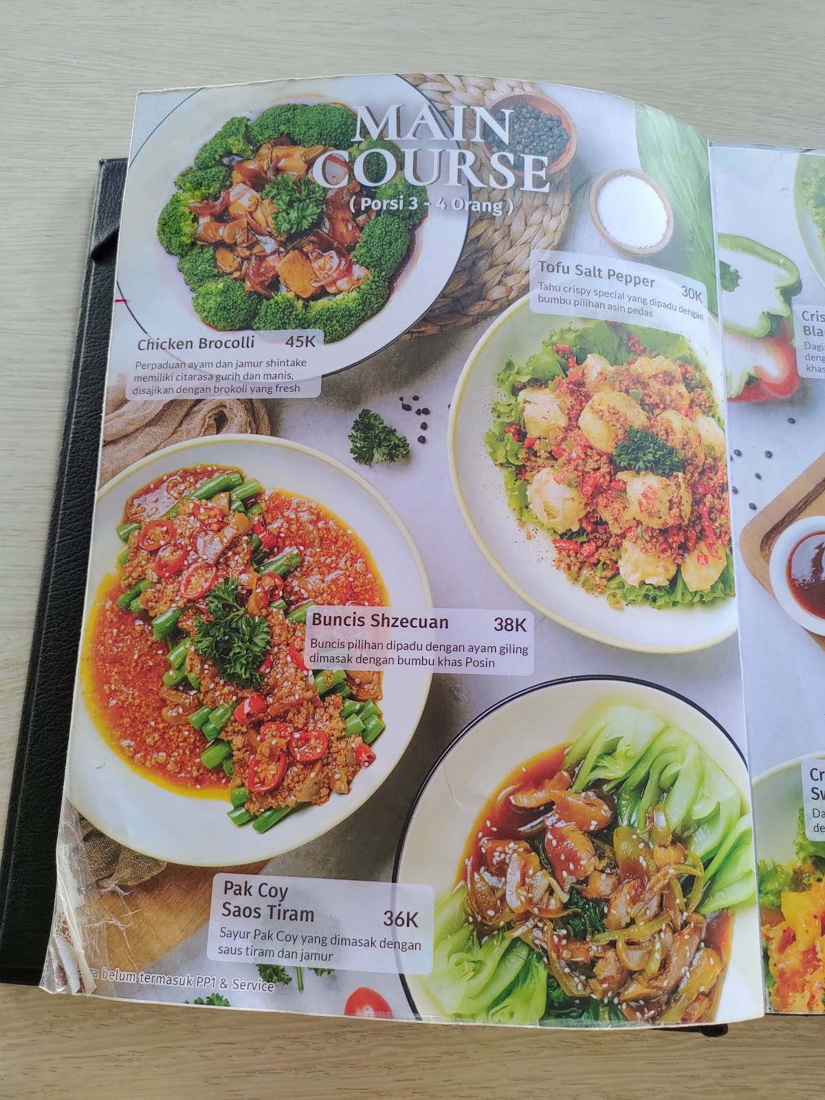 Menu at Posin Bakery & Cafe, Semarang, Jl. Menteri Supeno No.6