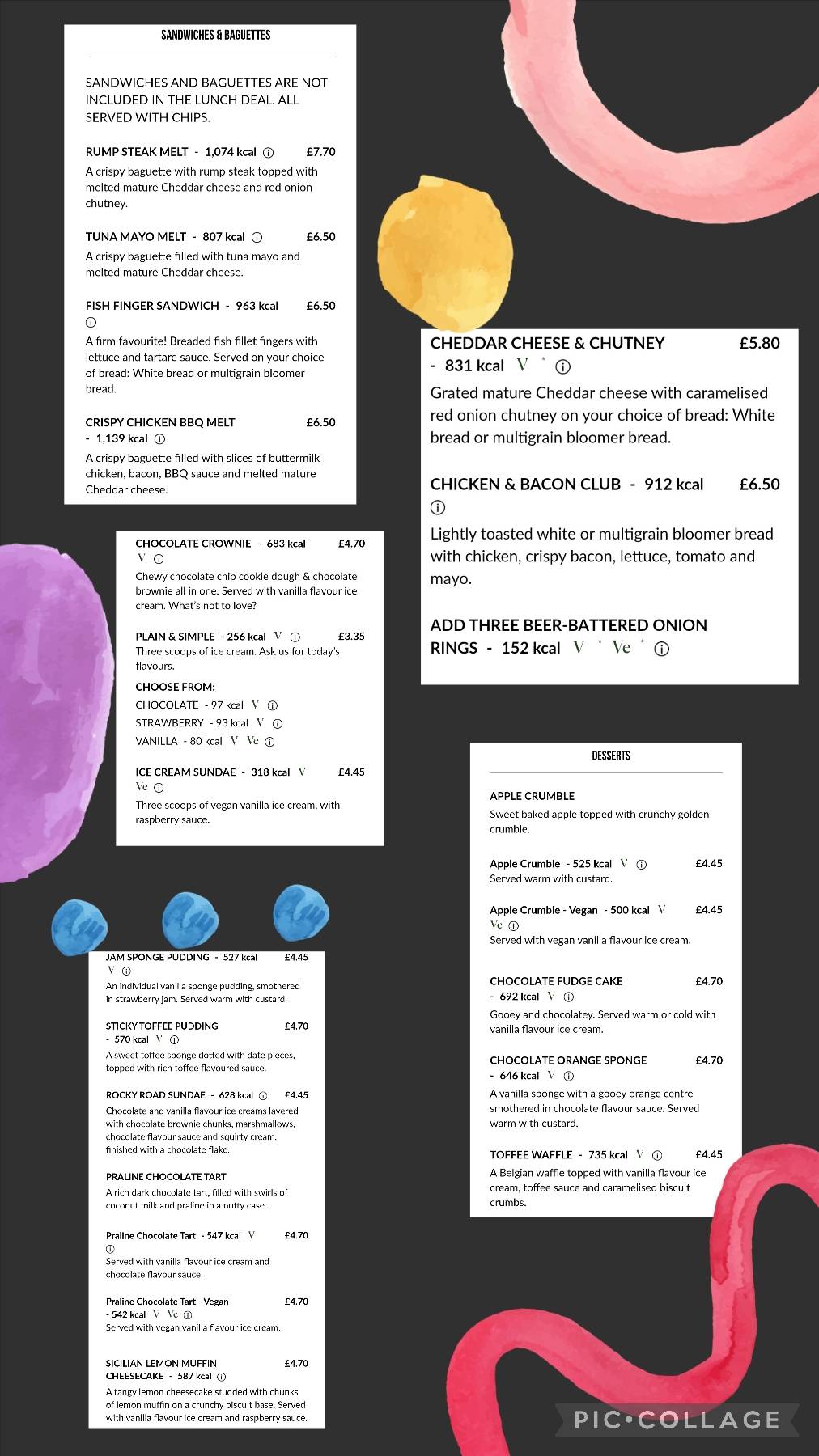 Menu at Plough & Harrow pub & bar, Sutton Coldfield, Slade Rd
