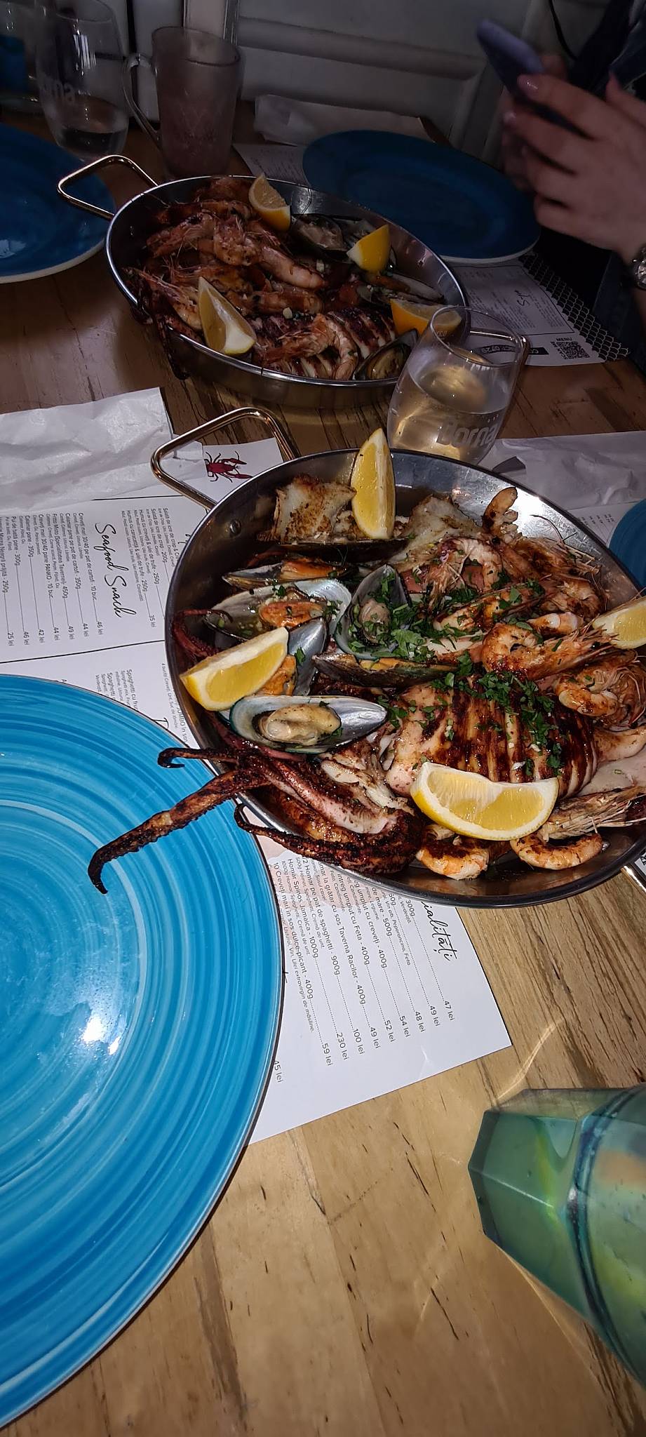 Carta de Taverna Racilor Herăstrău, Bucarest, Parc Herastrau