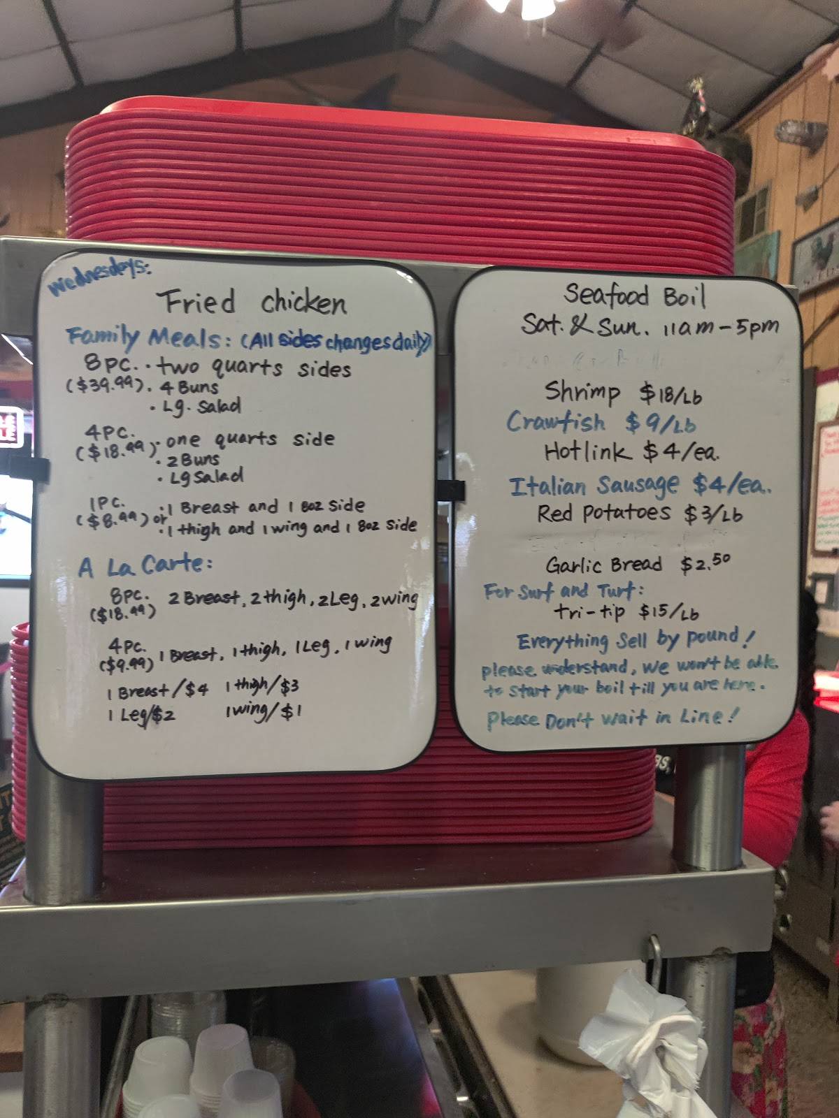 Menu at Red House BBQ, Tehachapi, 426 E Tehachapi Blvd
