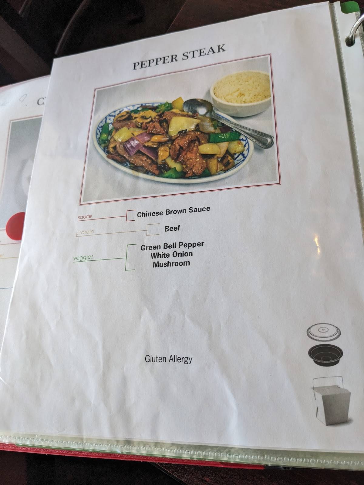 Menu at Thai Paradise restaurant, Pickerington, Hill Rd N