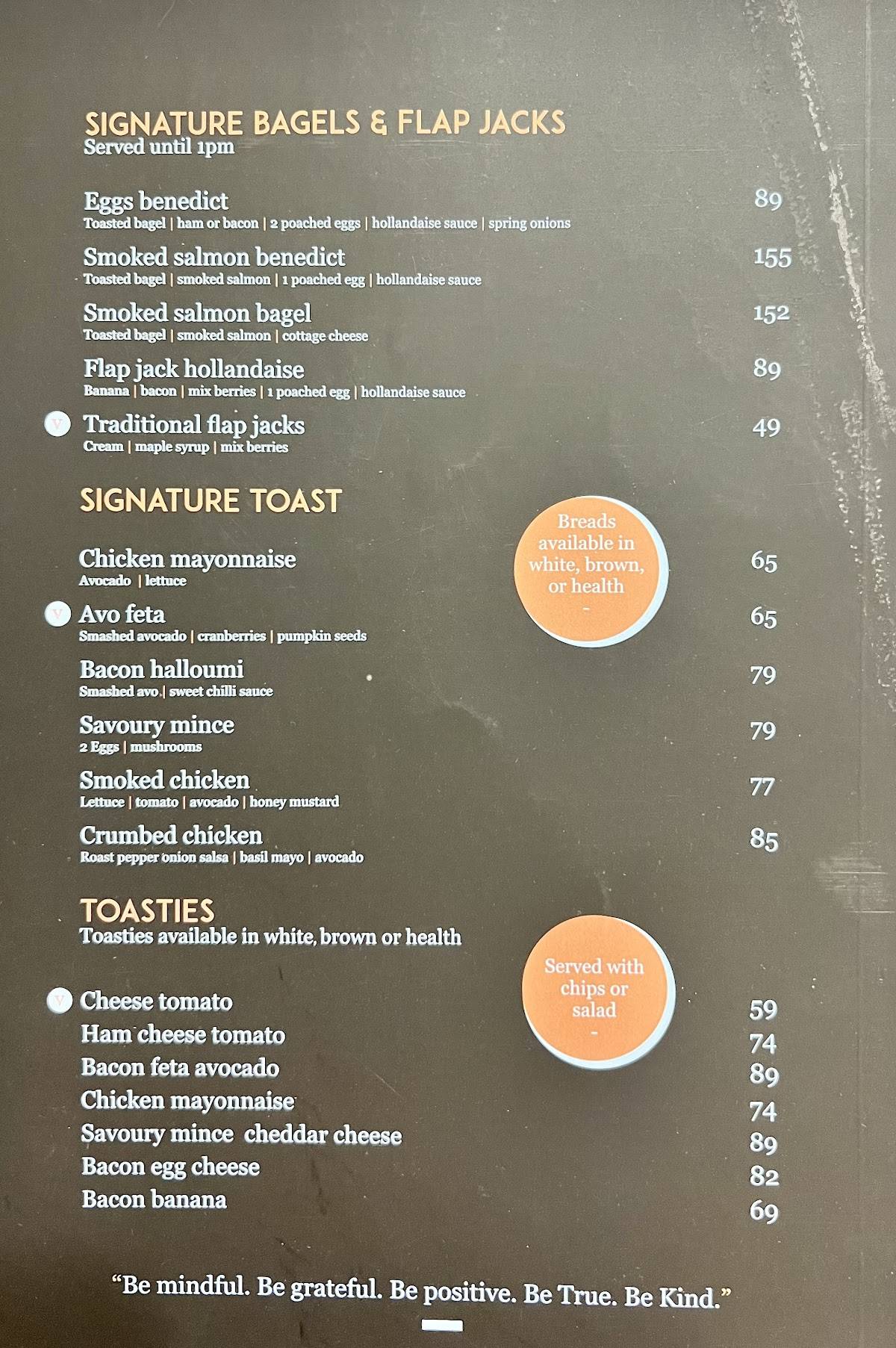Menu at @ The Bistro Rynfield BBQ, Benoni