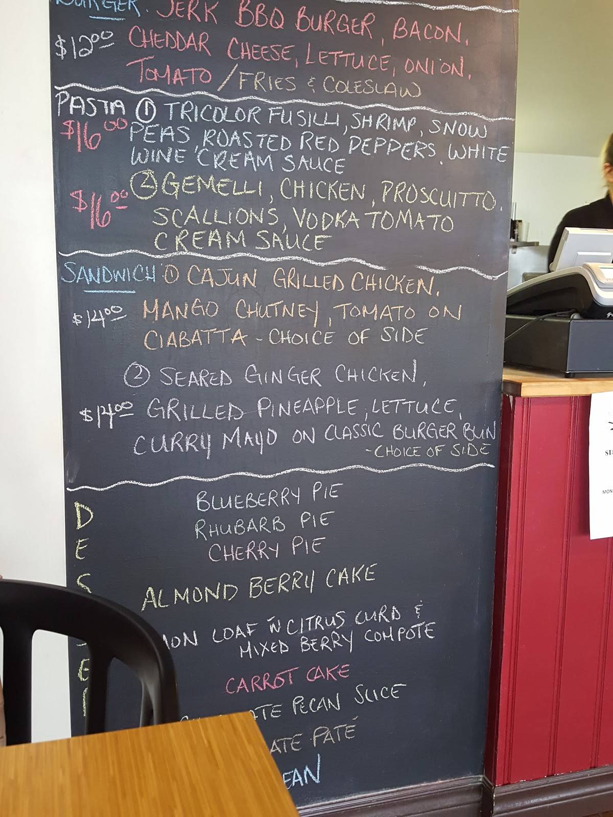 Menu at The Hungry 7 restaurant, Perth