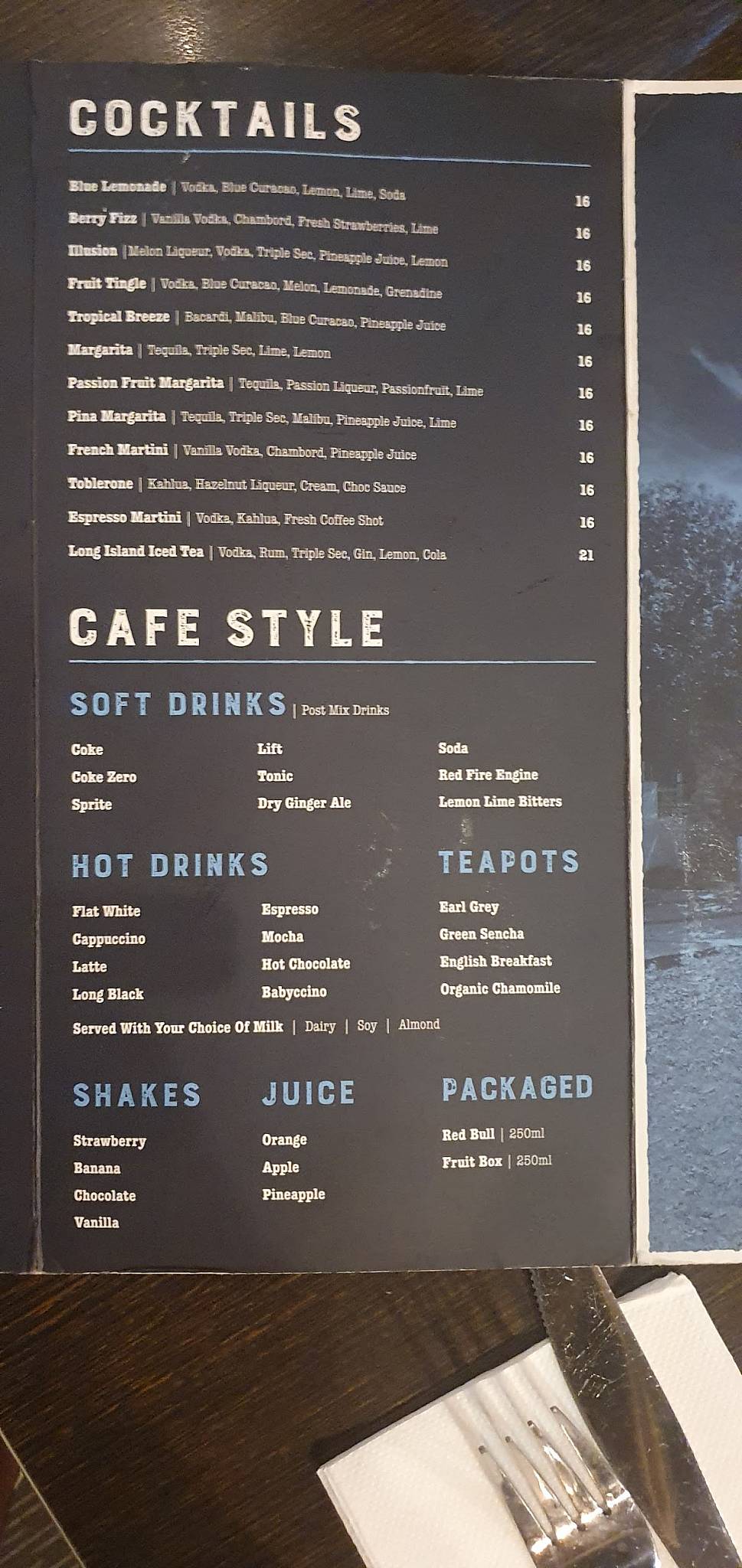 Menu at The Kwinana Local pub & bar, Kwinana Town Centre