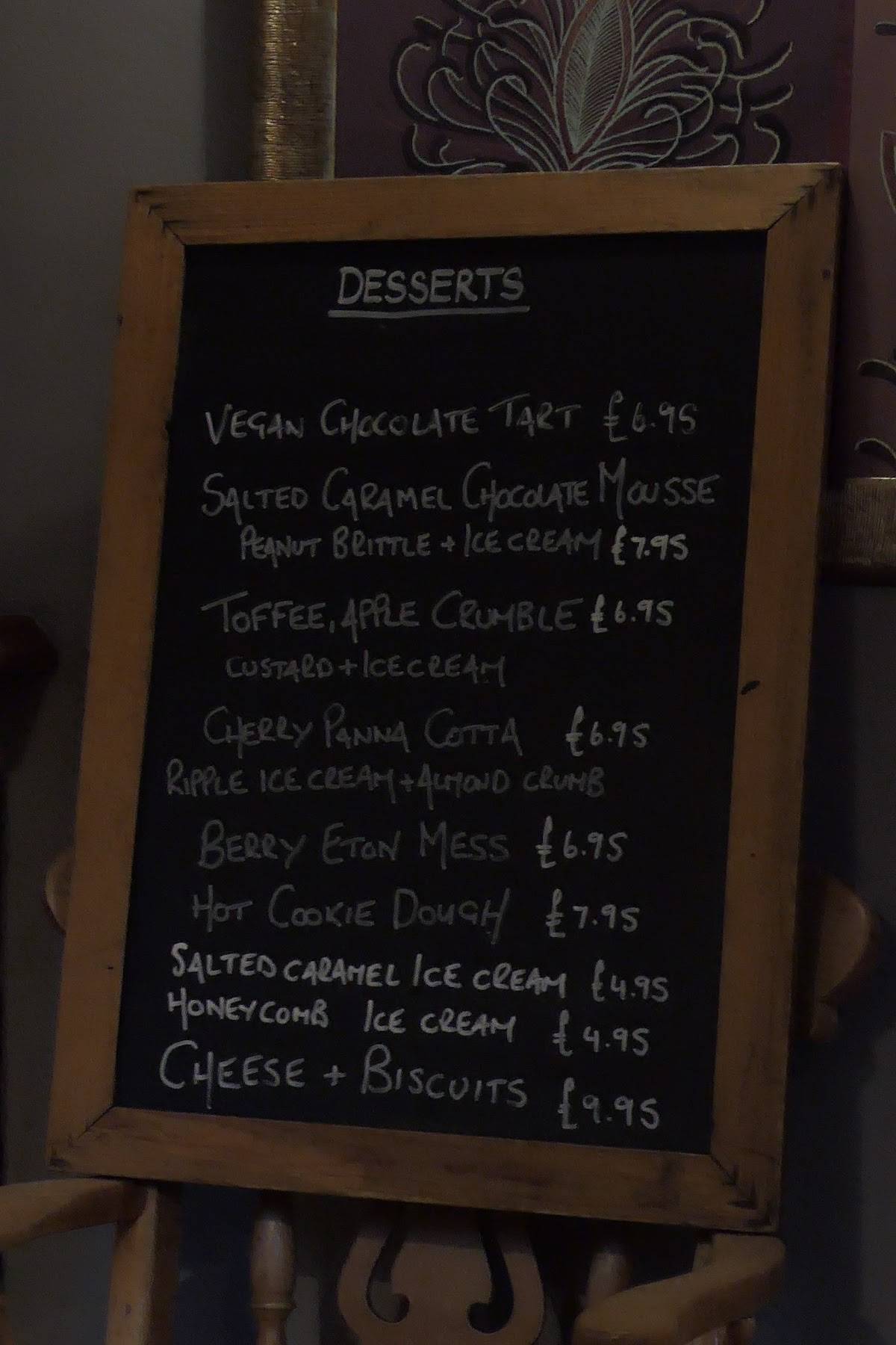 Menu at The Lydden Bell pub & bar, Dover