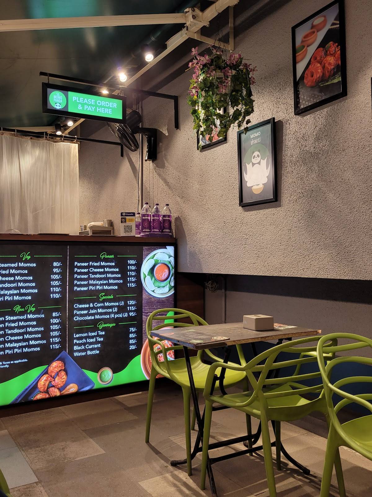 Menu at The Momo Panda Baner, Pune
