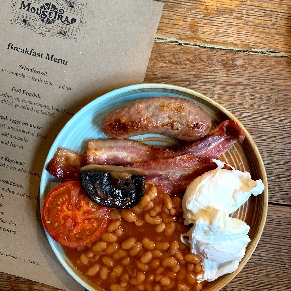 Menu at The Mousetrap Inn pub & bar, Bourton-on-the-Water