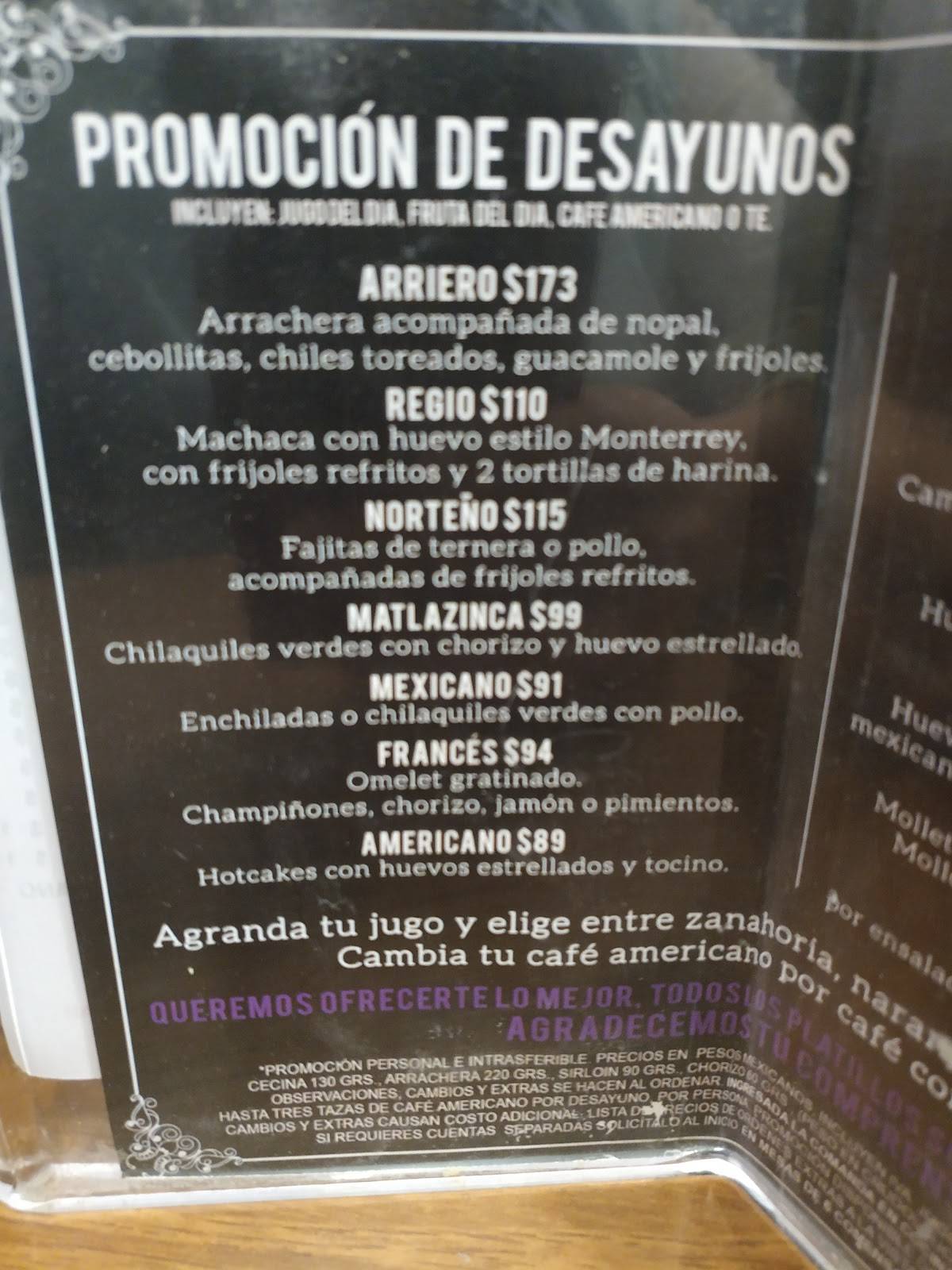 Carta de Café con Leche, Toluca de Lerdo, Av. 5 de Febrero 111