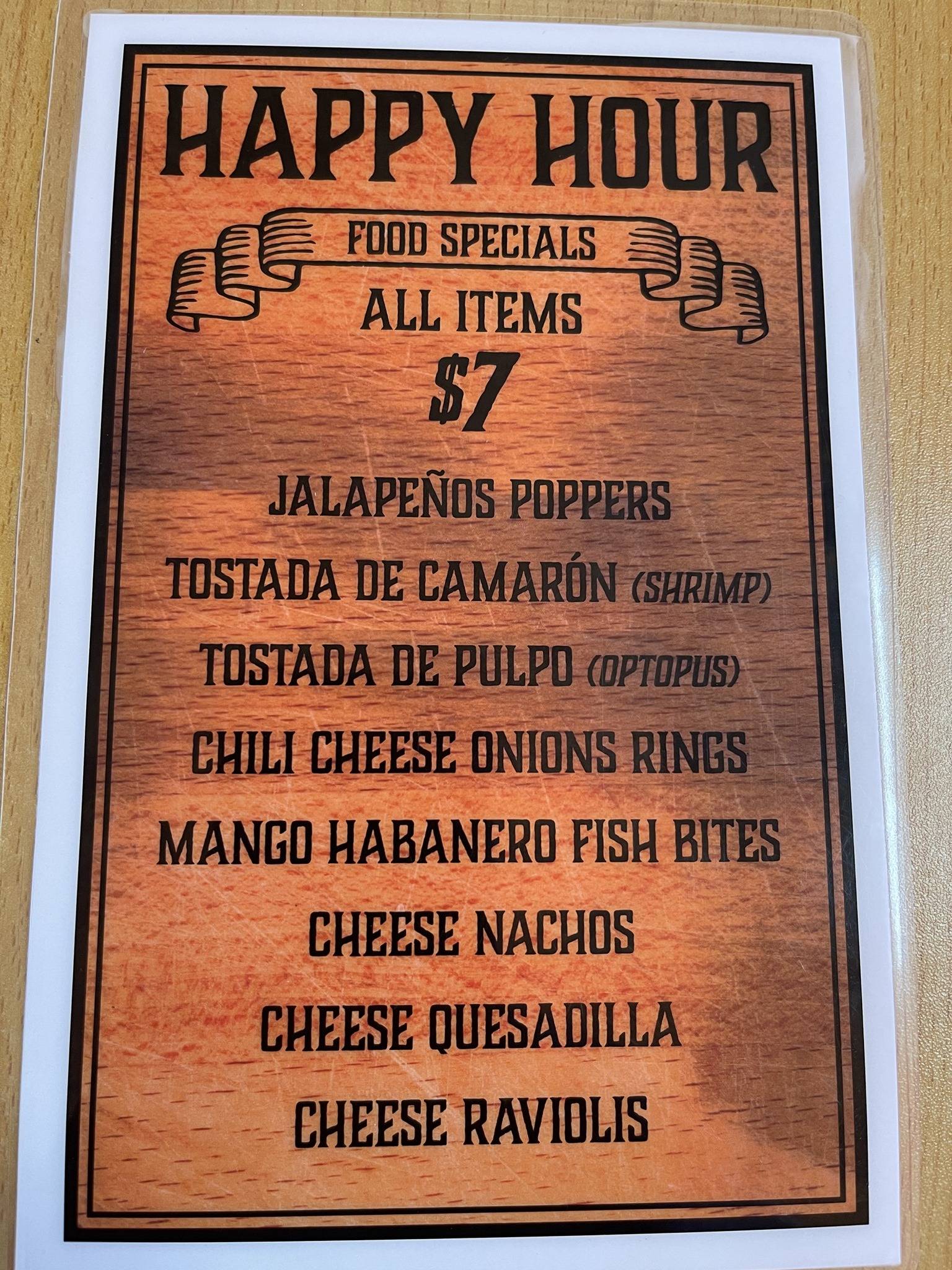 Menu at Trigo Food Co restaurant, Gypsum, 116 Park St